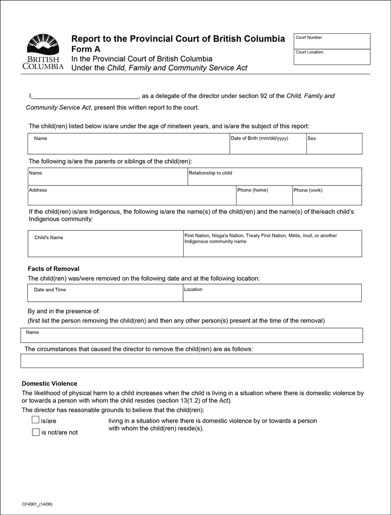 Vol. 62, No. 3 – B.C. Reg. 17/2019
