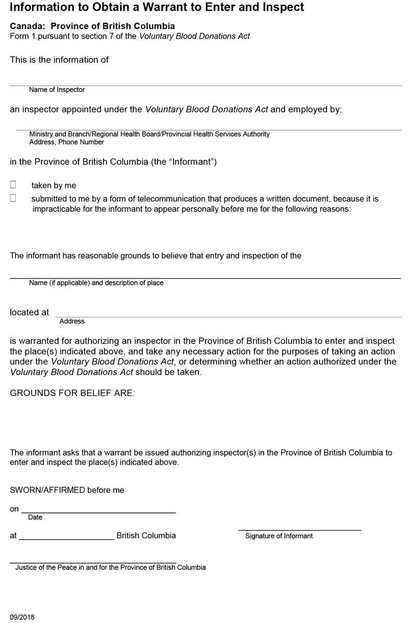 Vol. 62, No. 7 – B.C. Reg. 72/2019